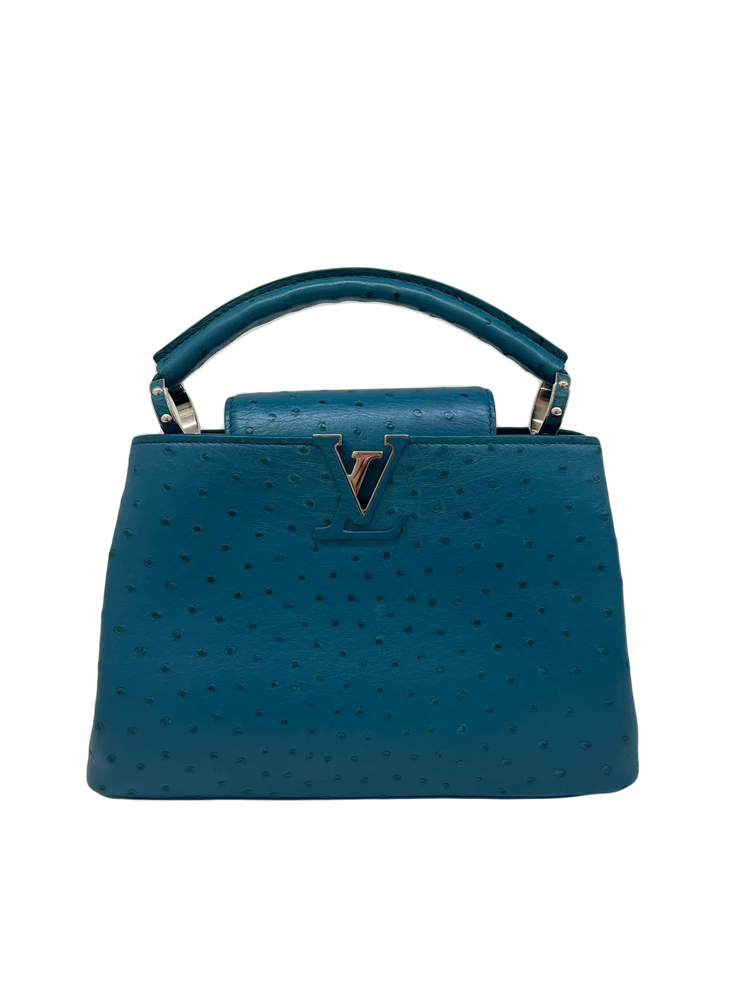 Louis Vuitton Capucines - Ostrich Blue – PH Luxury Consignment